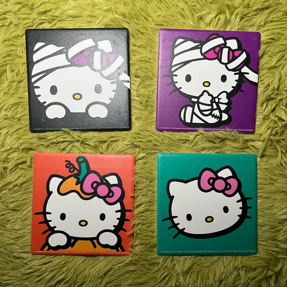 Sanrio | Dining | New Hello Kitty Halloween Ceramic Coasters | Poshmark
